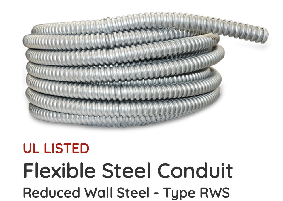 FLEXIBLE METALLIC CONDUITS – GBS Electric Supply